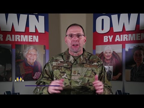 Air Force Assistance Fund 2020 -- Chief Master Sgt. Stan Cadell