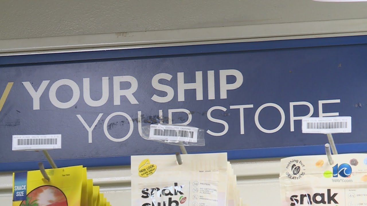 WAVY's Navy Ship Salute: U.S.S. Gravely — A look at the ship store
