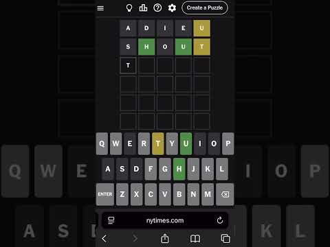 Wordle Today June 22 2025 - Wordle 1464 #shorts #wordlepuzzle #wordlegameplay