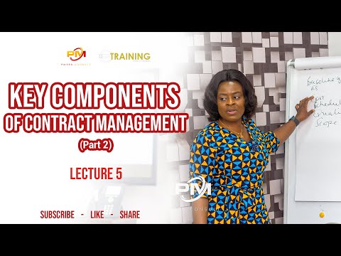 Procurement Lecture 5 - How to Create a Procurement Management Plan