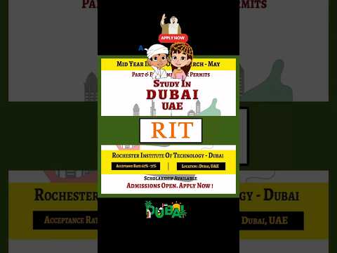 π¬ Study at RIT Dubai β American Education in the UAE!π