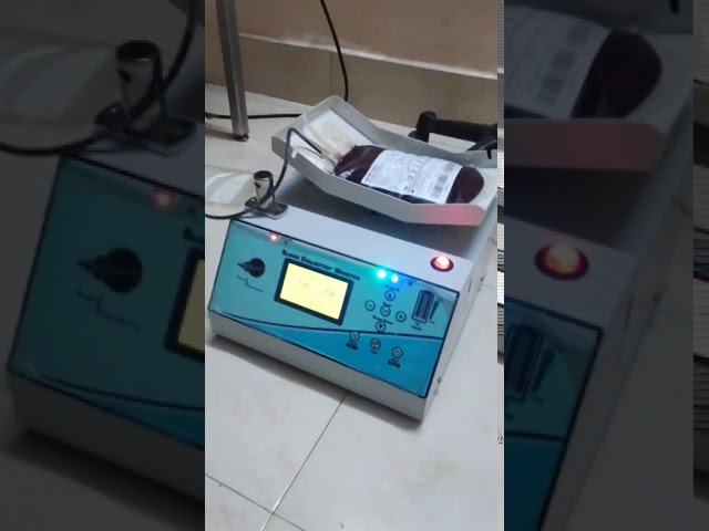 Blood Collection Monitor - Blood Collection Monitor with battery backup ...