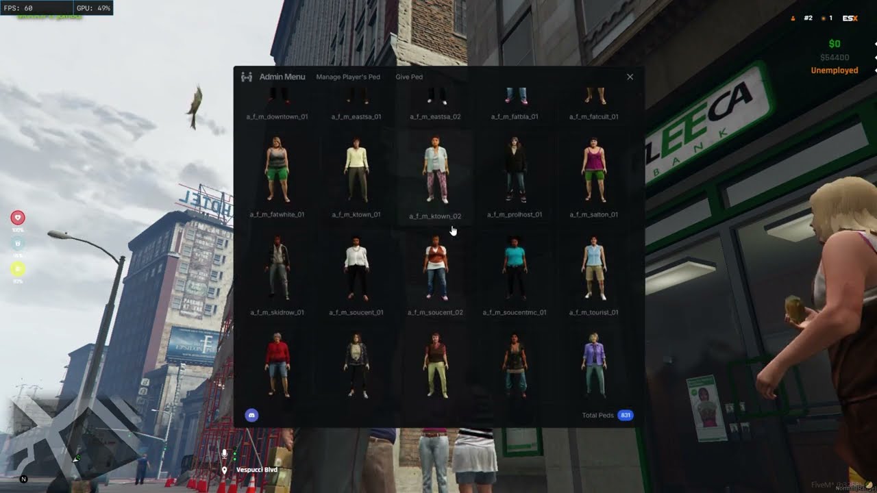 Ped Menu [Standalone | ESX | QBCore ] - FiveM Releases - Cfx.re Community