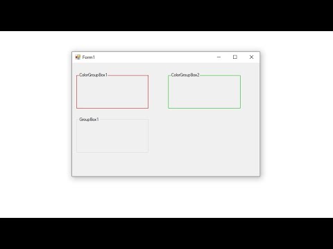 How to create a Custom group box control with border color - Vb.net @mikecodz2821