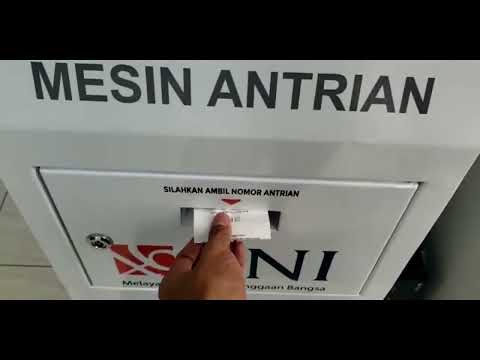 Simulasi Mesin Antrian Bank Negara Indonesia (BNI)