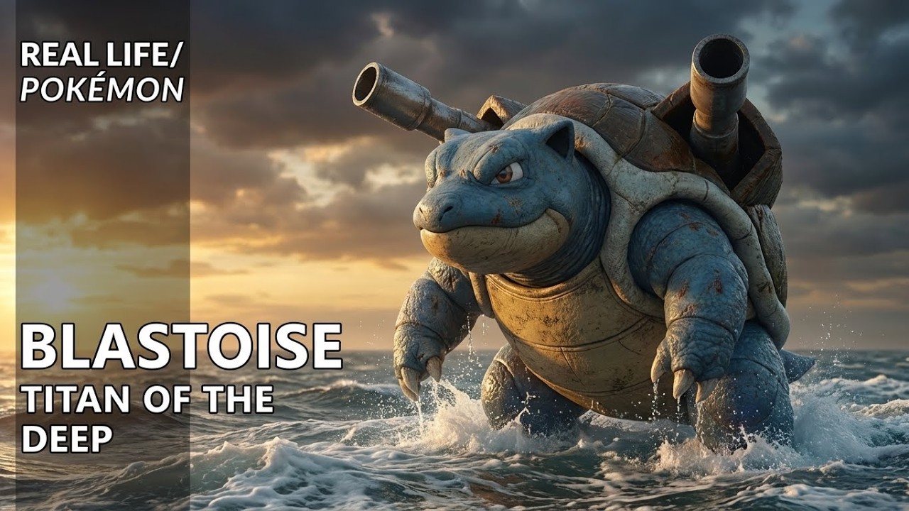 Real Life Pokémon Blastoise  titan of the deep Pokémon Documentary Part 1