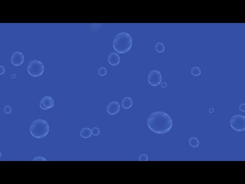 Bubbles abstract | light purple blue background | 4k