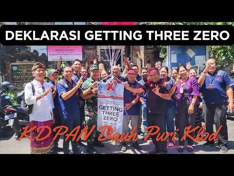 Deklarasi Desa Dauh Puri Klod Geeting Three Zero HIV AIDS Tahun 2024 ...