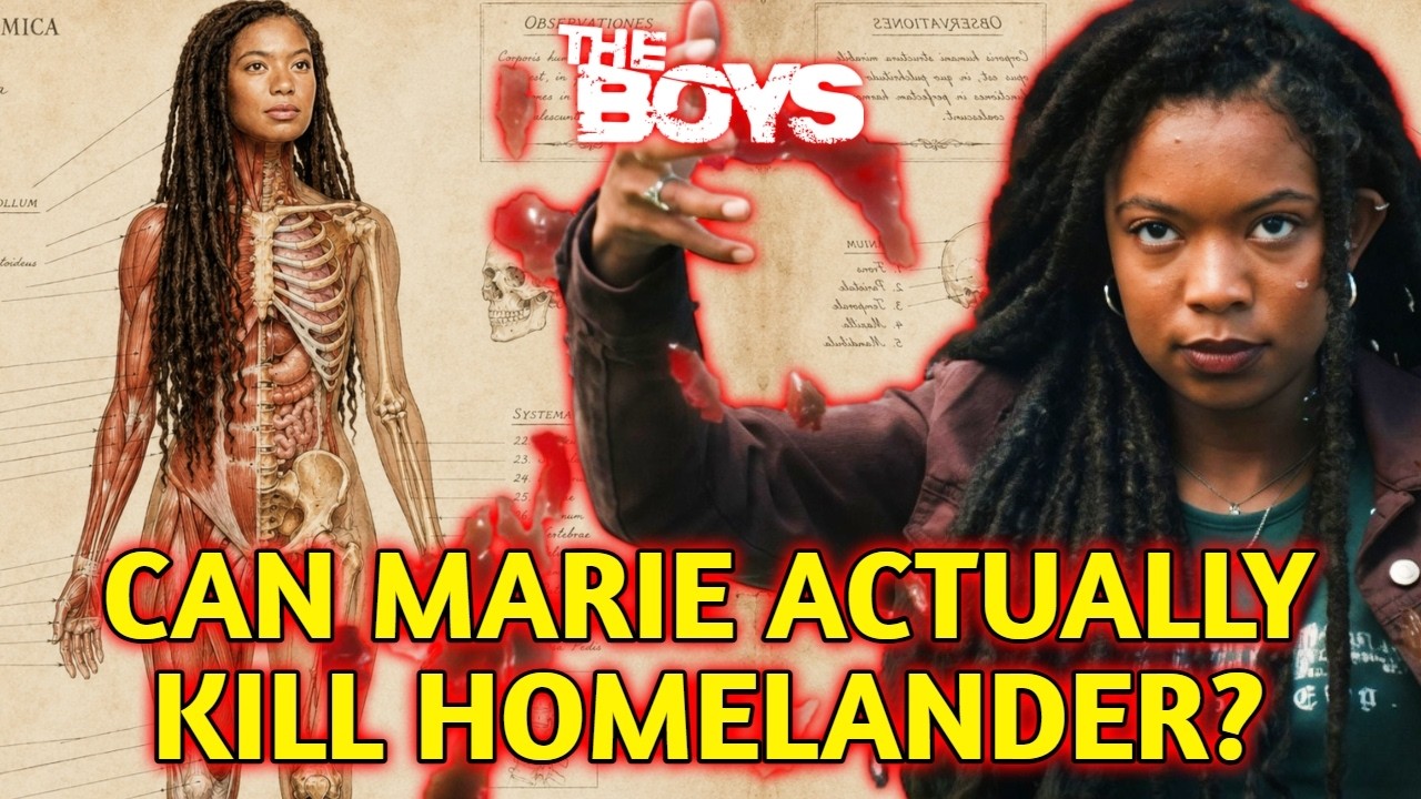 14 Insane Physiological Facts About Marie Moreau - The Woman Who Can Take Down Homelander!