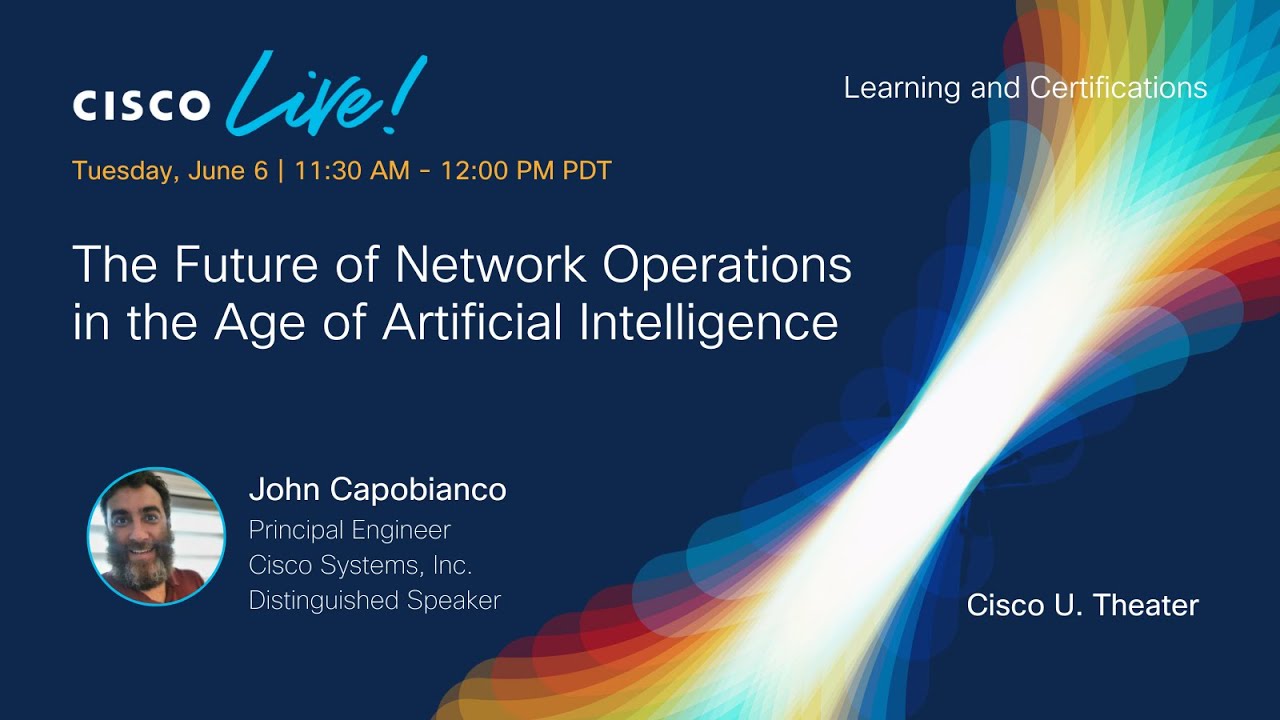 Exploring the Future of Network Operations with AI: Insights from Cisco ... Exploring the Future of Network Operations with AI: Insights from Cisco ...