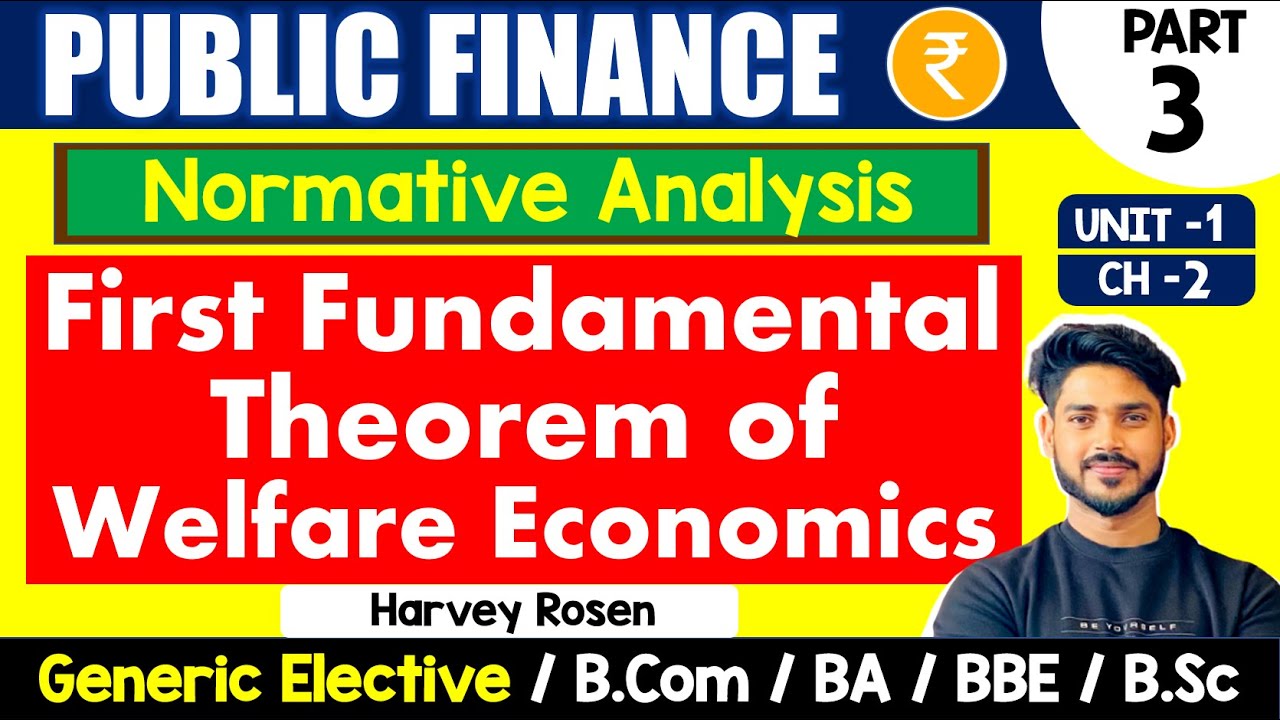 Understanding the First Fundamental Theorem of Welfare Economics and ...
