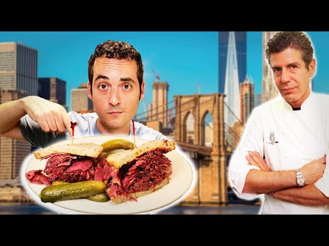 Eating at Anthony Bourdain's FAVORITE Restaurants in New York City