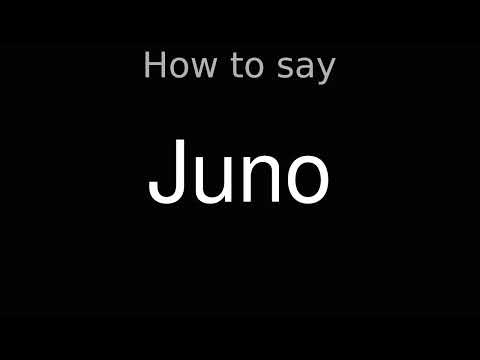 How to Pronounce correctly Juno (Movie)