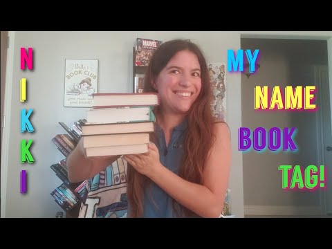 My Name Book Tag!