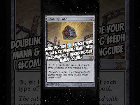 Doubling Cube 💎 Explode Your Mana & Go Infinite! #mtg #edh #commander #doublingcube #manadoubler
