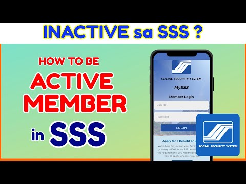 How to be Active Member in SSS | Paano Magiging Active sa SSS? SSS Contribution