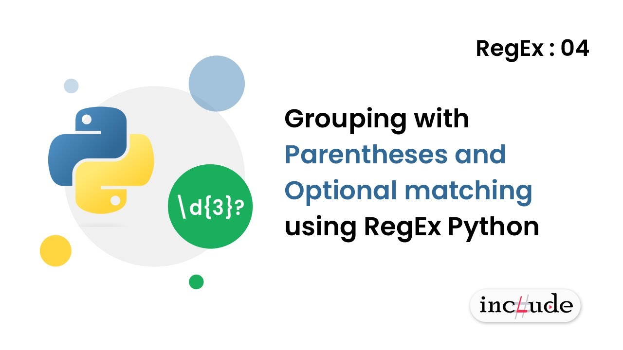 How to use Grouping with Parentheses and Optional matching using RegEx Python | RegEx - 04 | Python