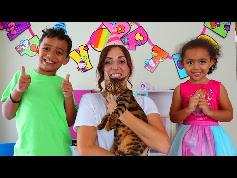 Best Cat Stories for Kids | Leah’s Play Time