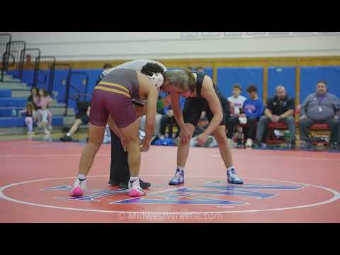 150 – Grayson Garcia {G} of Marmion Academy IL vs. Naseem Jaber {R} of Lockport IL