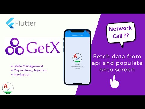 Flutter : GetX fetch data from Api using network call | GetX Api example | getx flutter