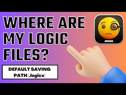 Where Are My Logic Pro Files? Default Saving Path (Lose Your Logic Pro Window/Screen? WATCH THIS!!!)