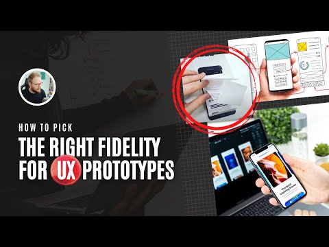UX Prototyping: Low Fidelity, Mid or High Fidelity Prototype? (Livestream Highlight)