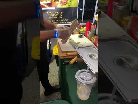 Grabbed some sushi at the Pembroke Pines food truck expo it was amazing
