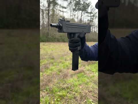 Cobray Mac 11, the most useless pistol ever made… Iconic non the less! #9mm #pewpew #shorts #223