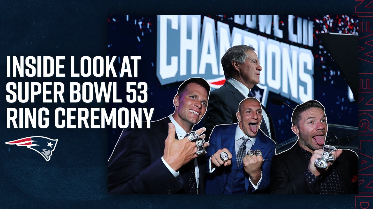 Inside Look at the Patriots Super Bowl 53 Ring Ceremony