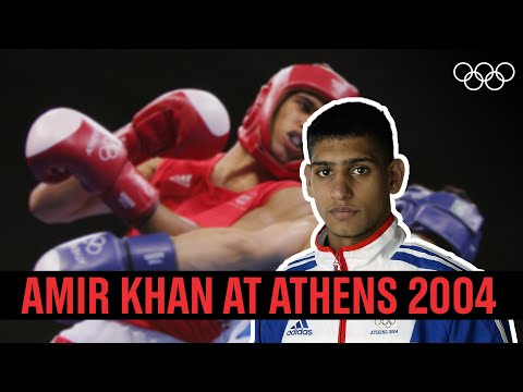 Amir Khan's first Olympic bout! 🥊
