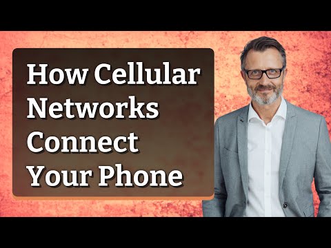 How Cellular Networks Connect Your Phone