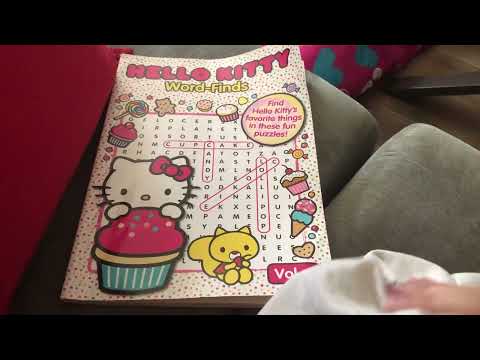 I have my hello kitty word search/find book