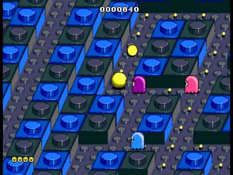 Pac-Mania (Sega Genesis) - Vizzed.com Play