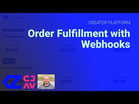 Order Fulfillment with Webhooks - CreatorPlatform.xyz - Part 21