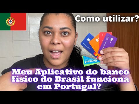 É possível fazer movimentações no Brasil estando em Portugal? | Meu aplicativo do banco funciona?