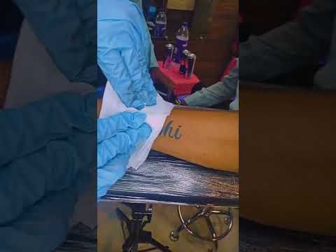 Abhi Name Tattoo/Nesh Tattoo's Baramati.