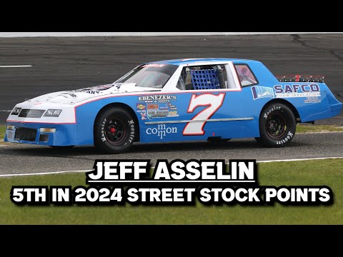 Jeff Asselin - 5th in 2024 Street Stock Points