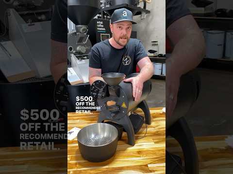 Want to roast your own coffee at home? Try an Aillio Bullet ππ» #coffeeshorts #coffeeroaster #cafe