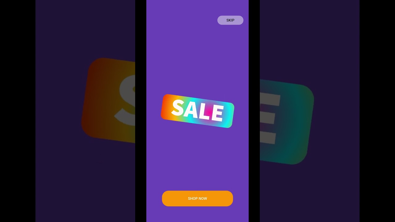 Splash Screen + Onboarding Screen