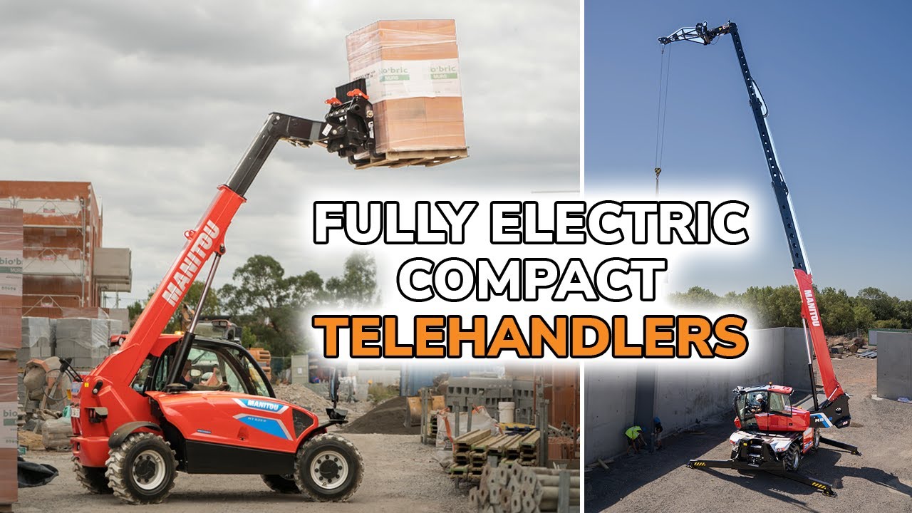 Manitou Debuts New Electric Telehandler Range