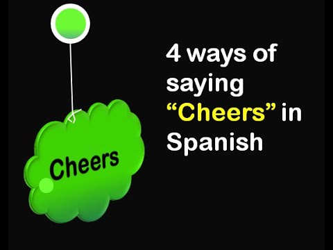 How to say "CHEERS" in Spanish - Spanish for beginners - #Shorts
