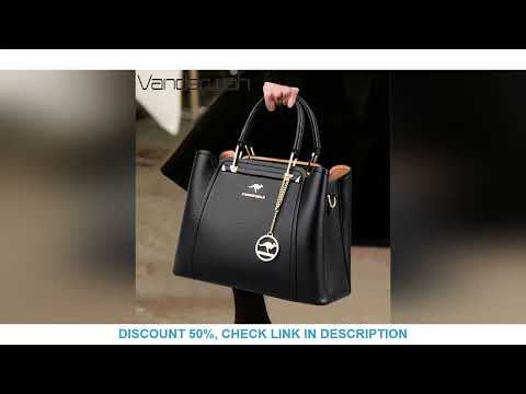 2024 Luxury Women Designer 3 Layers Shoulder Crossbody Sac Ladies Large Capacity Leather Handbags Sh