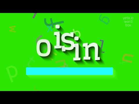 How to say "oisin"! (High Quality Voices)