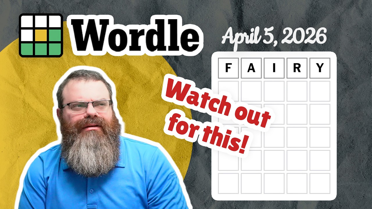 Immediate danger! | Wordle #1751 (April 5, 2026)