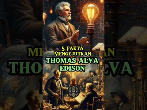 5 fakta mengejutkan - Thomas Alva Edison !!