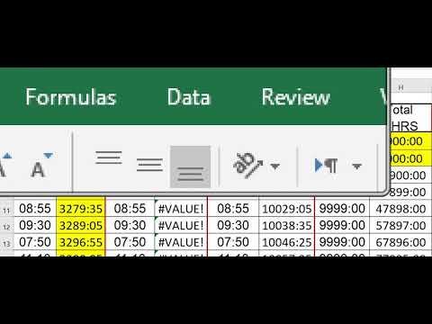 aging aircraft flight hours calculation by MS EXCEL