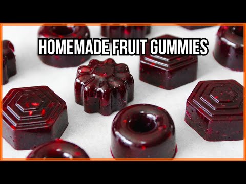 How to Make REAL Fruit Gummies at Home - Healthy & No Artificial Ingredients!