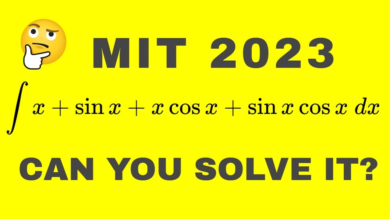 MIT Integration Bee 2023 #6