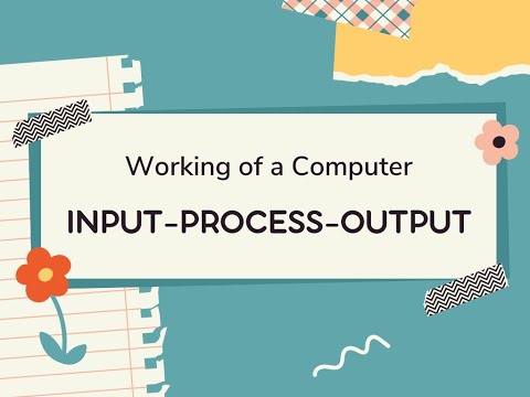 Working of a Computer | Input-Process-Output (IPO) Cycle in different machines