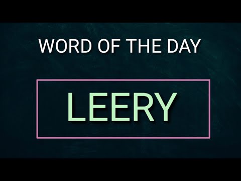 LEERY《WORD OF THE DAY 》|| BUDS OF WISDOM ||